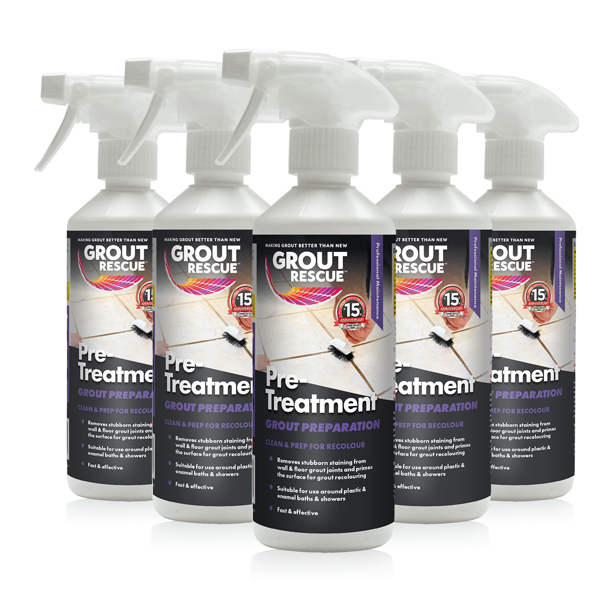 Grout Rescue Pre-Treatment 500ml Cleaning Spray – Grout Rescue UK